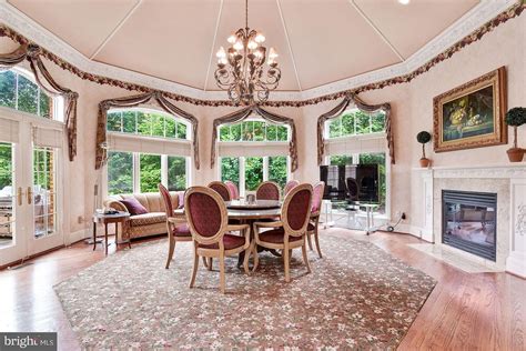 16000 Square Foot French Style Brick Mansion In Potomac Md The