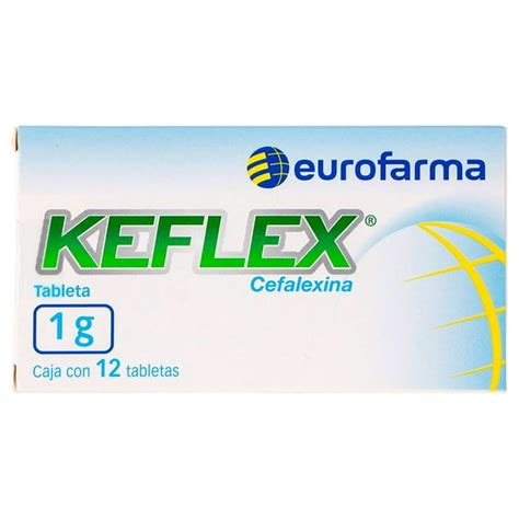 Cefalexina Keflex 1g 12 Tabletas De 1 G A Precio De Socio Sams Club