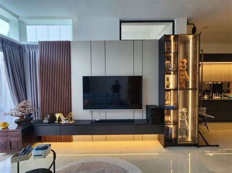 Tv Cabinet Design Ideas Kajang Selangor Kl Malaysia Custom Built In