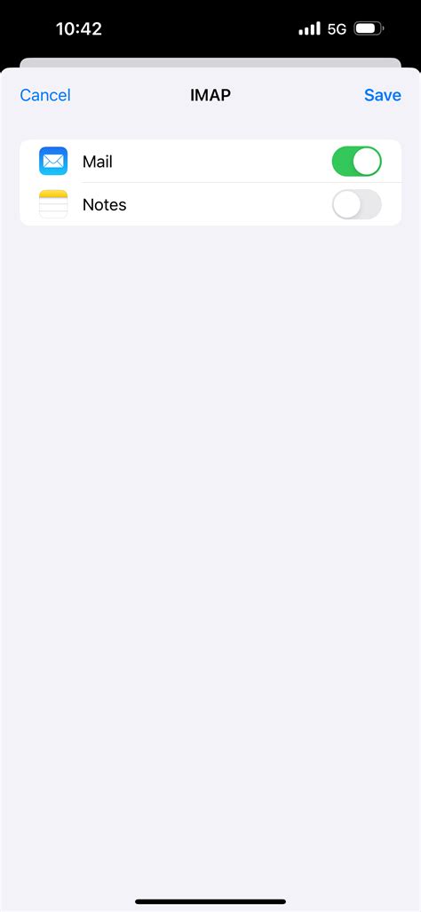IOS 17 Or IPadOS Mail App Setup