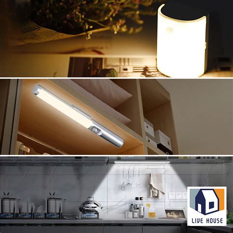 무선 센서바 Led 싱크대 간접 보조등