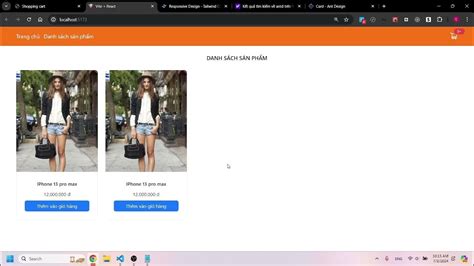 Shopping Cart With Reactjs Part 2 Youtube