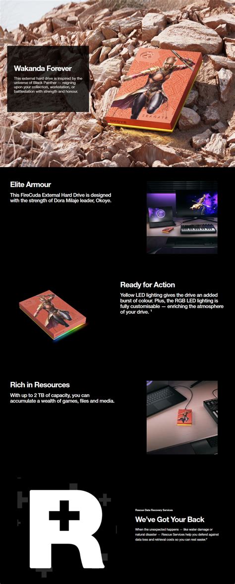 Seagate 2tb Firecuda Game Drive Okoye Le Bpc Technology