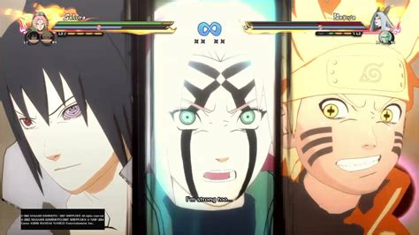 Team 7 Vs Kaguya Ultimate Team Jutsu Free Battle Naruto Shippuden Ultimate Ninja Storm 4