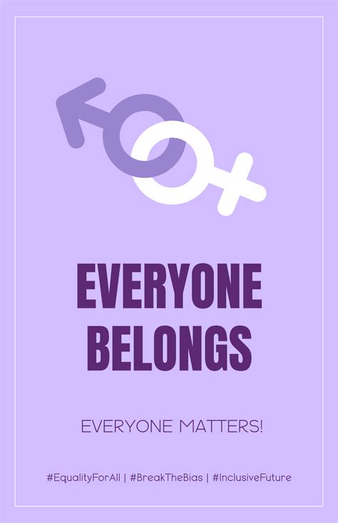 Free Gender Equality Templates To Edit Online