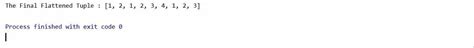 How To Flatten Tuple Of List To Tuple In Python Codespeedy