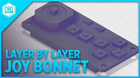 Layer By Layer Adafruit Joy Bonnet For Raspberry Pi Youtube