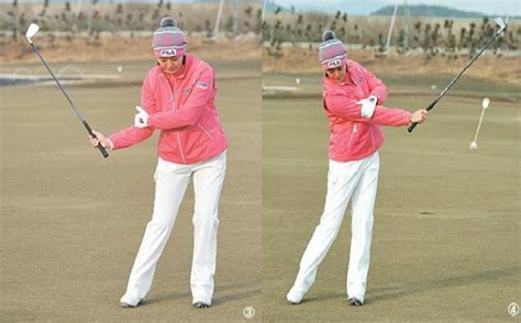올바른 스윙 동작 손목에 달렸다 골프레슨 Kpgca