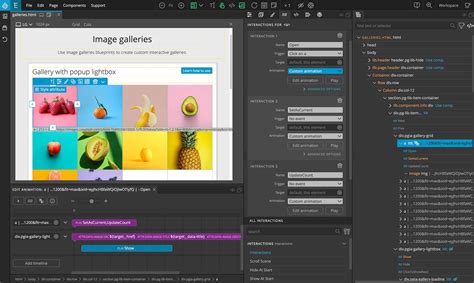 Whats New In Interactions 20 Pinegrow Web Editor