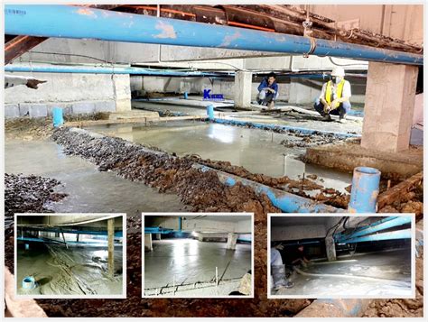 ปรับระดับพื้น ห้อง Service คอนกรีตมวลเบา Kblock