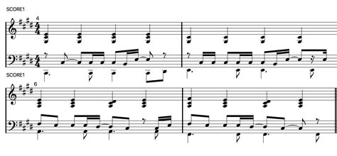 Notation What Is The Best Way To Notate An Arrangement And Melody For A Low Singing Voice