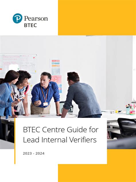Btec Centre Guide For The Lead Internal Verifier Pdf Authentication