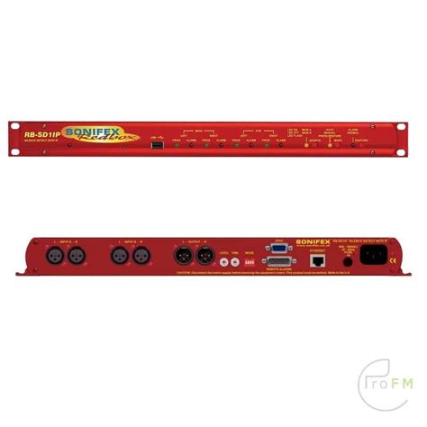 Sonifex Redbox Rb Sd1ip Silence Detection Ethernet And Usb Profm Broadcast
