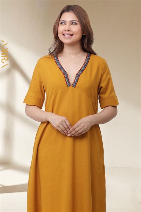 Olivia Linen Dress For Women