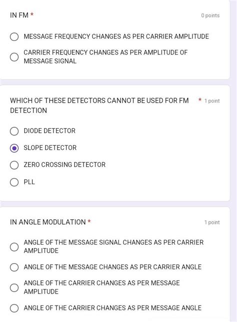Solved Which Of These Circuits Is Used For Fm Modulation 1
