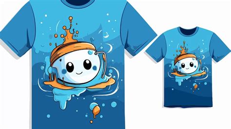 Flat Cartoon Vector Illustration Of Ringer Tshirt Premium Ai Generated Vector