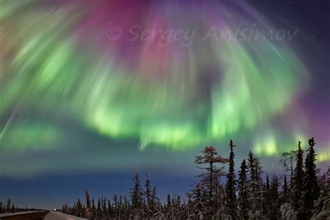 Ямал Северное сияние