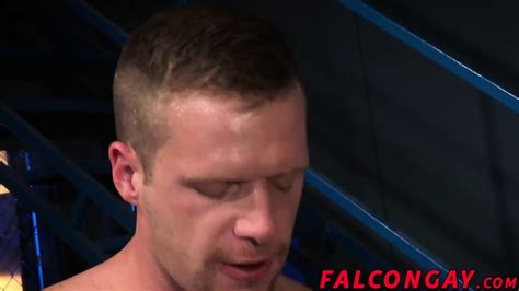 Muscle Hunk Prison Guard Anal Action During Work