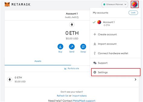 how to setup metamask account and add blockchain networks