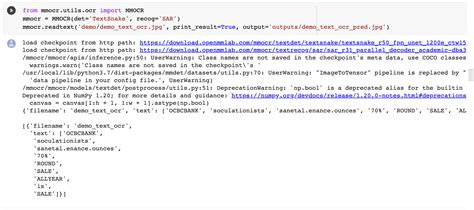Help How Can I Get The Ouput Json Format · Issue 1149 · Open Mmlab