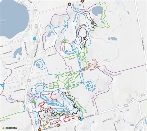 Jefferson Memorial Forest Red Trail Map At James Auxier Blog