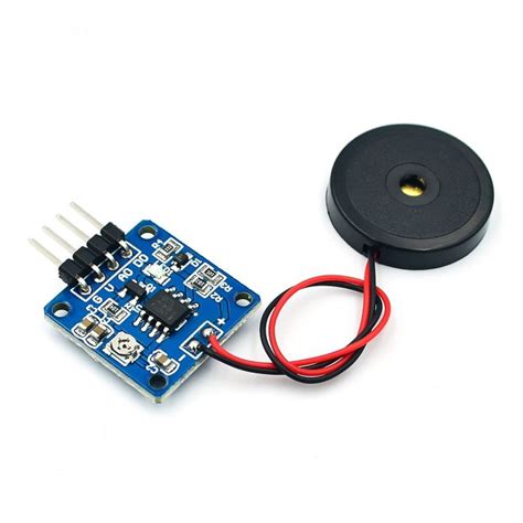 Piezoelectric Shock Tap Sensor Vibration Switch Module Piezoelectric Sheet Percussion For
