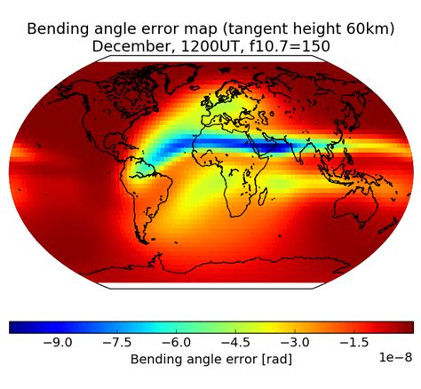 Estimated Residual Bending Angle Error For 12 Ut F10 7 150 June