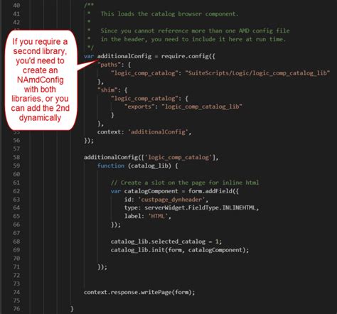 Suitescript 20 Namdconfig Dynamic Entries Netsuite Experiences