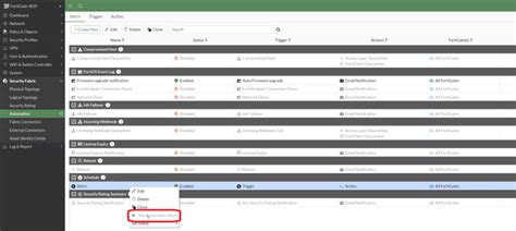 Troubleshooting Tip Test Automation Stitch Is Gra Fortinet Community