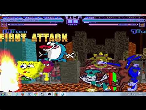 Nickelodeon Vs Warner Bros Mugen Youtube