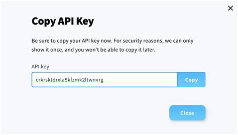 Where To Find The Api Key