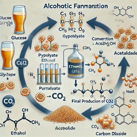 Which Chemical Equation Represents Alcoholic Fermentation Learnexams