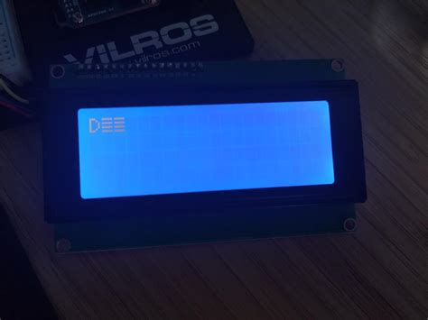 Lcd I2c Shows Strange Character Displays Arduino Forum