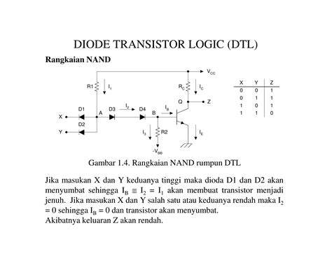 Diode Transistor Logic Dtl At Dorothy Boots Blog