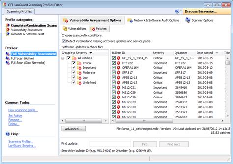 configuring patches
