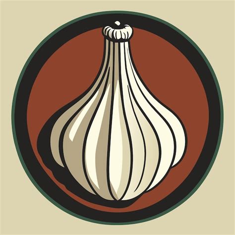 Premium Vector Garlic Vector Illustration