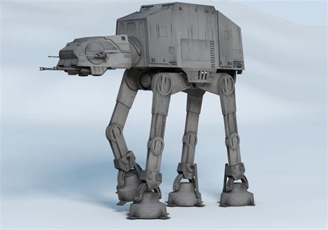 Star Wars At At Walker Cgtrader