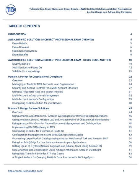 Tutorials Dojo Study Guide Ebook Aws Certified Solutions Architect