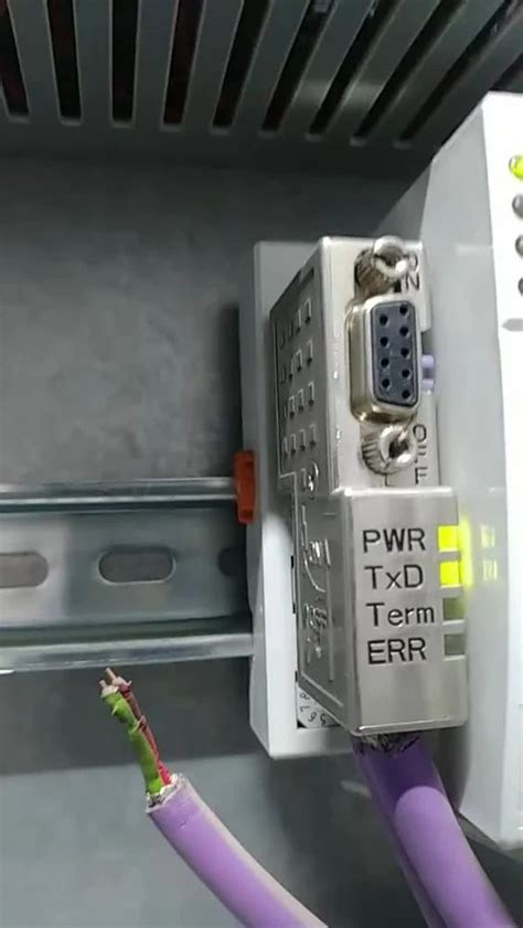 Die Cast Zinc Male Profibus Connector For Industrial Communication At