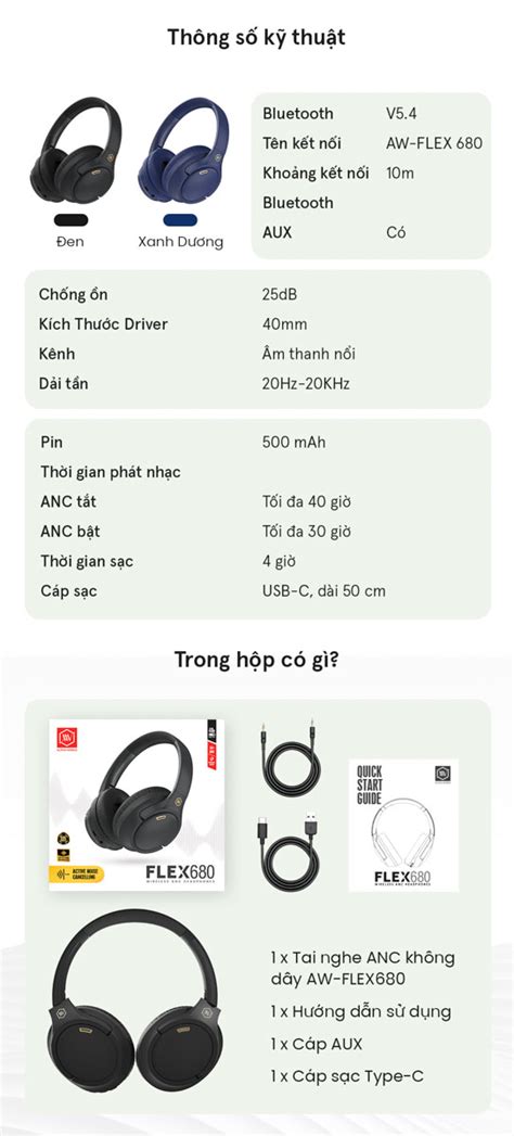 Tai Nghe Chup Tại Alpha Works Flex 680