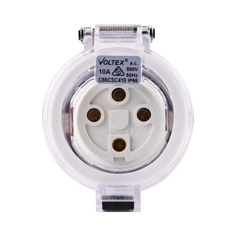 Industrial Plugs And Sockets 4 Pin Socket Electric Direct