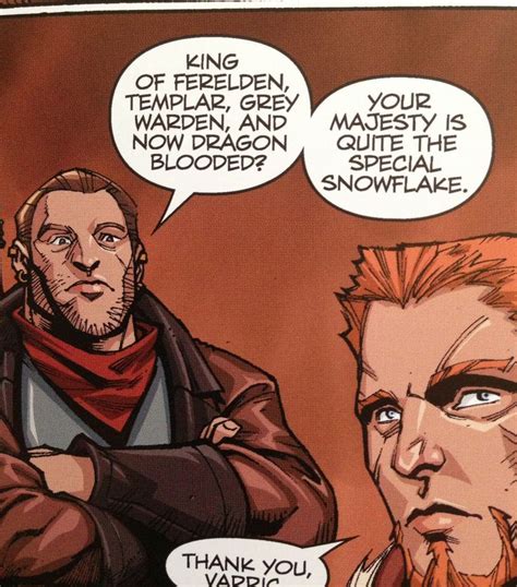 Alistair And Varric Until We Sleep Comic Read These Special Snowflake I Love You Varric