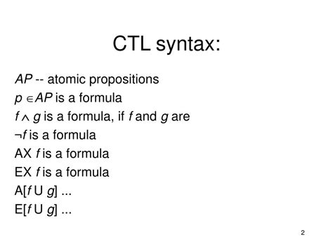 Ppt Ctl Model Checking Powerpoint Presentation Free Download Id 5433796