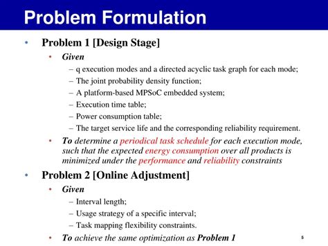 Ppt Customer Aware Task Allocation And Scheduling For Multi Mode Mpsocs Powerpoint