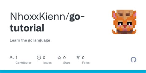 Github Nhoxxkienngo Tutorial Learn The Go Language