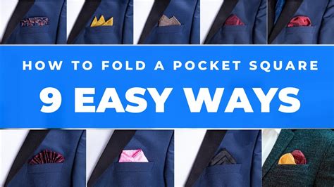 How To Fold A Pocket Square Rectangle At Connie Goodin Blog