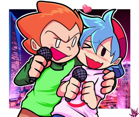 Pico And Bf💕 Pico Newgrounds Know Your Meme