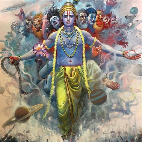 Bijay Biswaal On Instagram The Never Ending Saga Vishwaroopa विश्वरूप Acrylic On Canvas