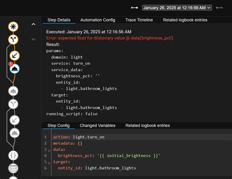 set light brightness with variable configuration home assistant