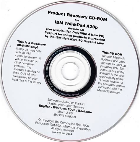 IBM Thinkpad A P Recovery Software IBM Free Download Borrow And Streaming Internet